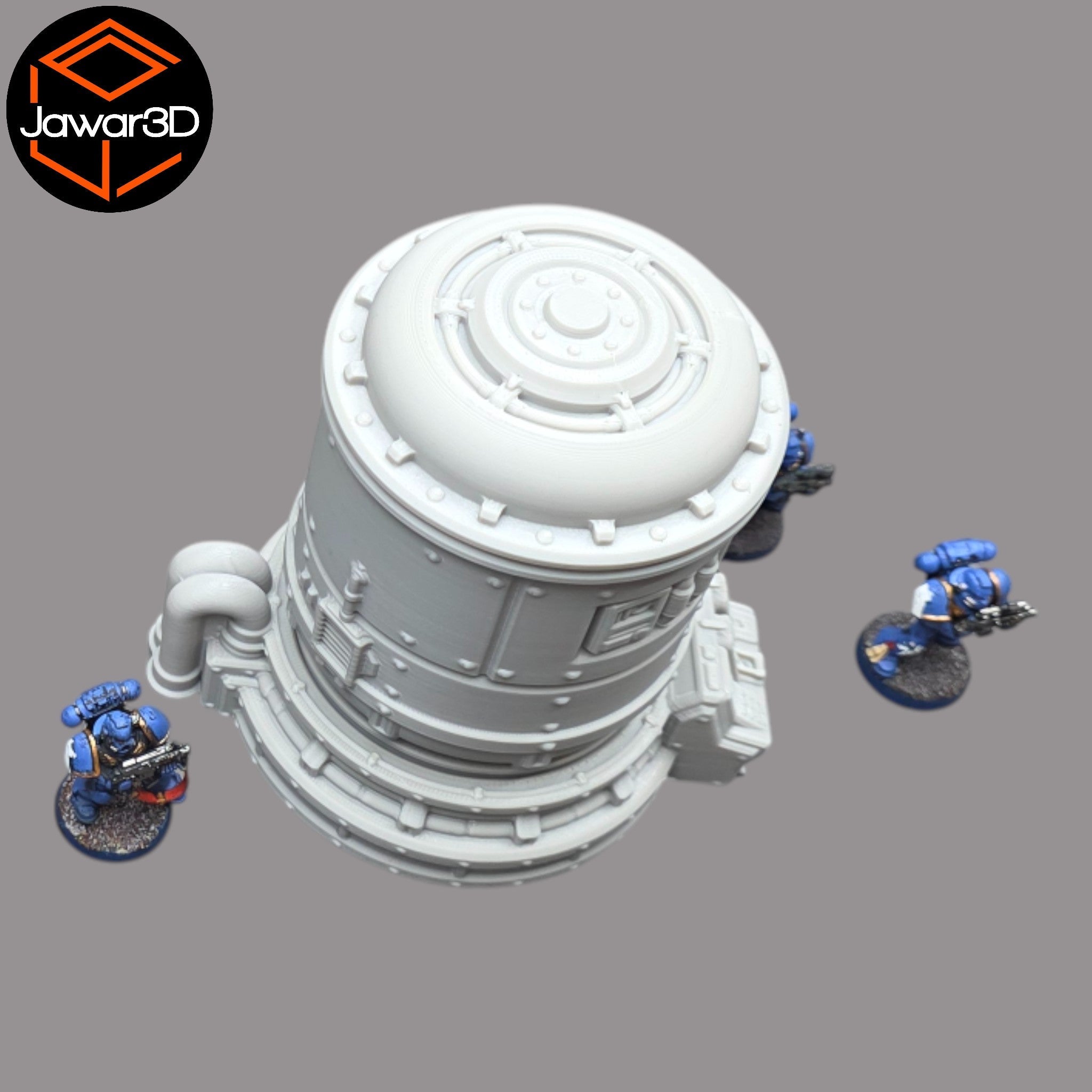 Production Silo - 28mm Wargaming Scatter Terrain Scenery Tabletop – The Imagination Shop