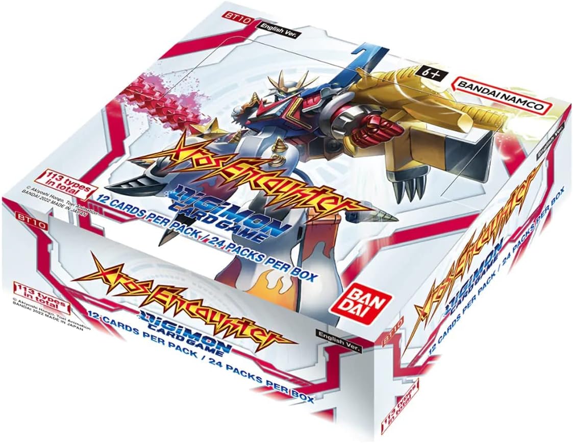 Digimon Card Game: XROS Encounter Single Booster Pack[BT10] – The ...