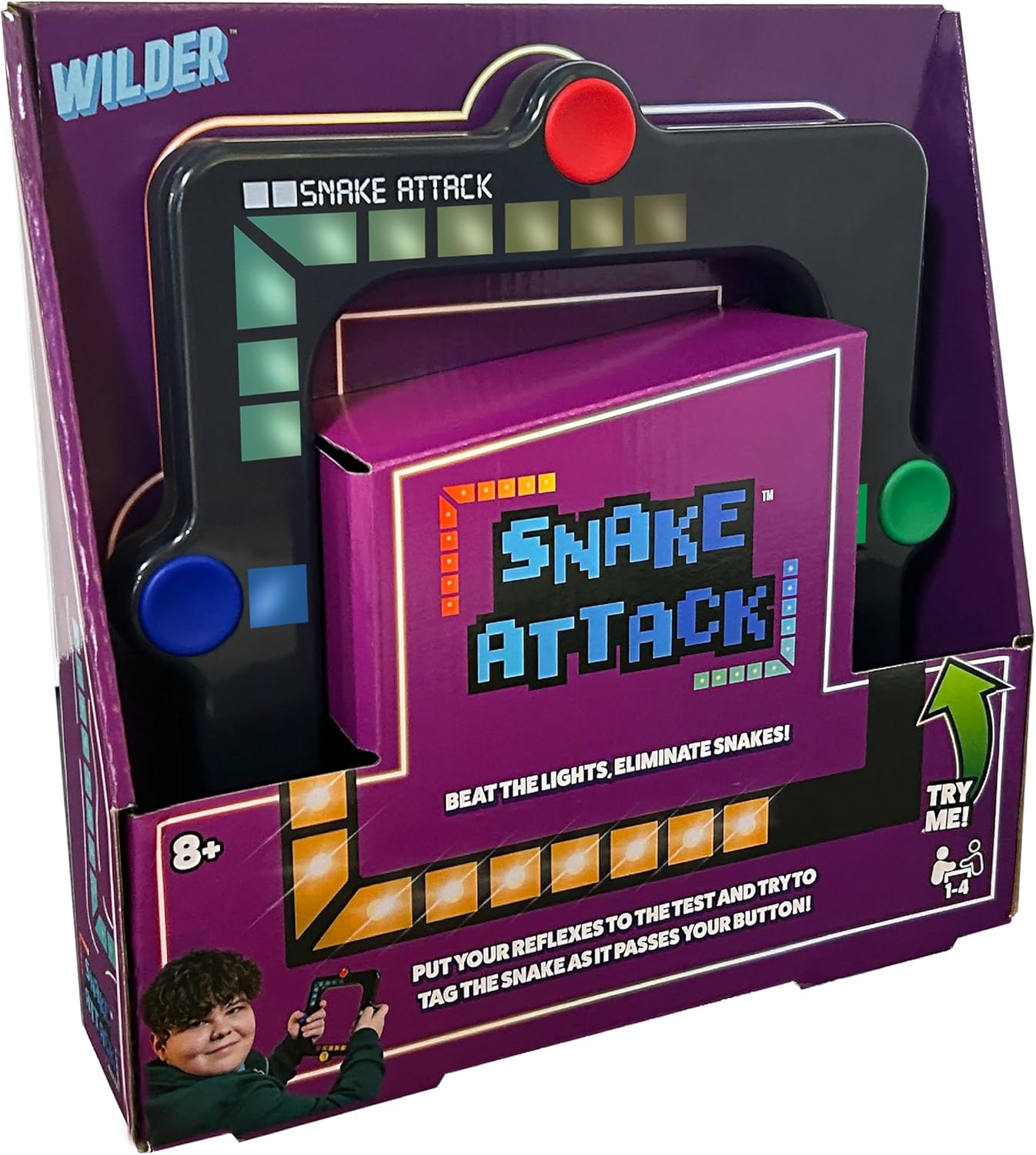 Snake Attack - Handheld Electronic Light up Game – The Imagination Shop