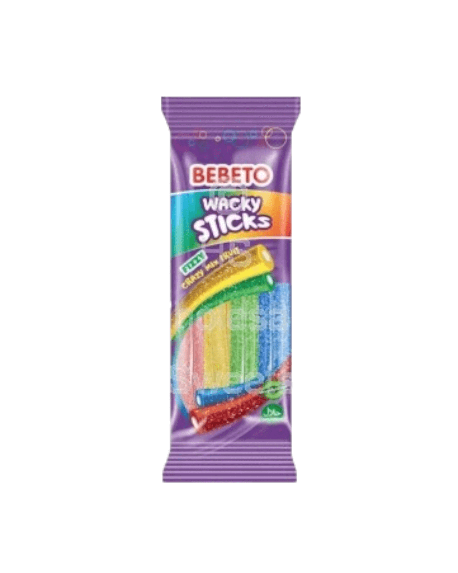Bebeto Wacky Sticks Fizzy Rainbow 160g – The Imagination Shop