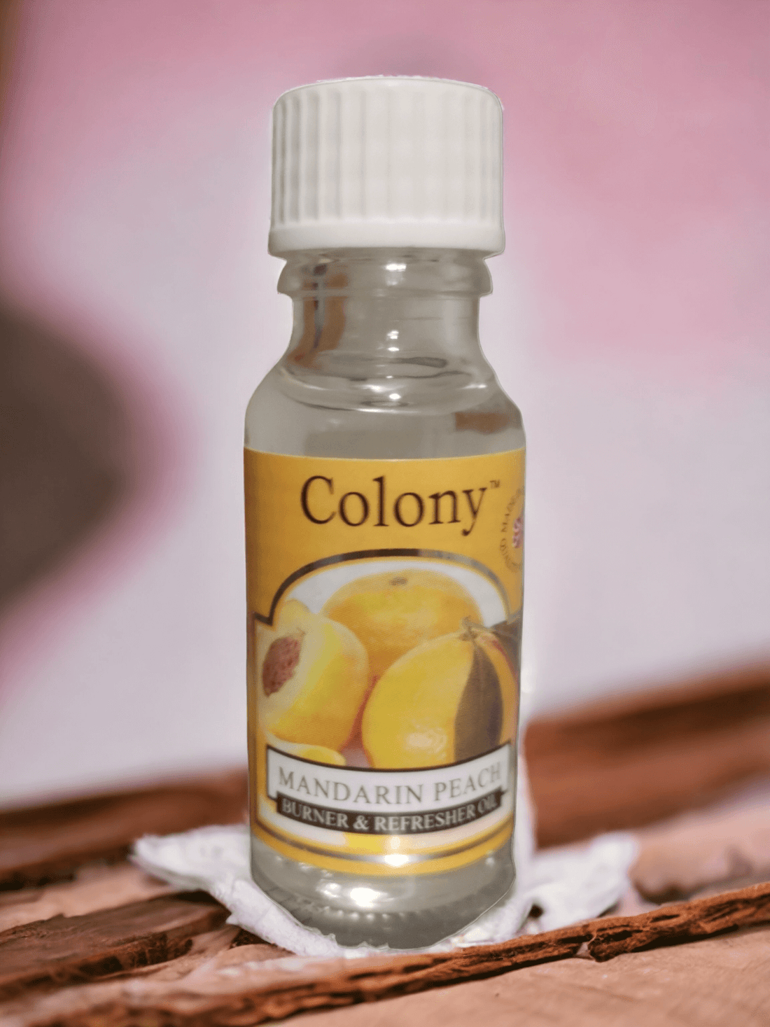 Colony Mandarin Peach Burner Refresher Oil - UK Summer Citrus – The ...