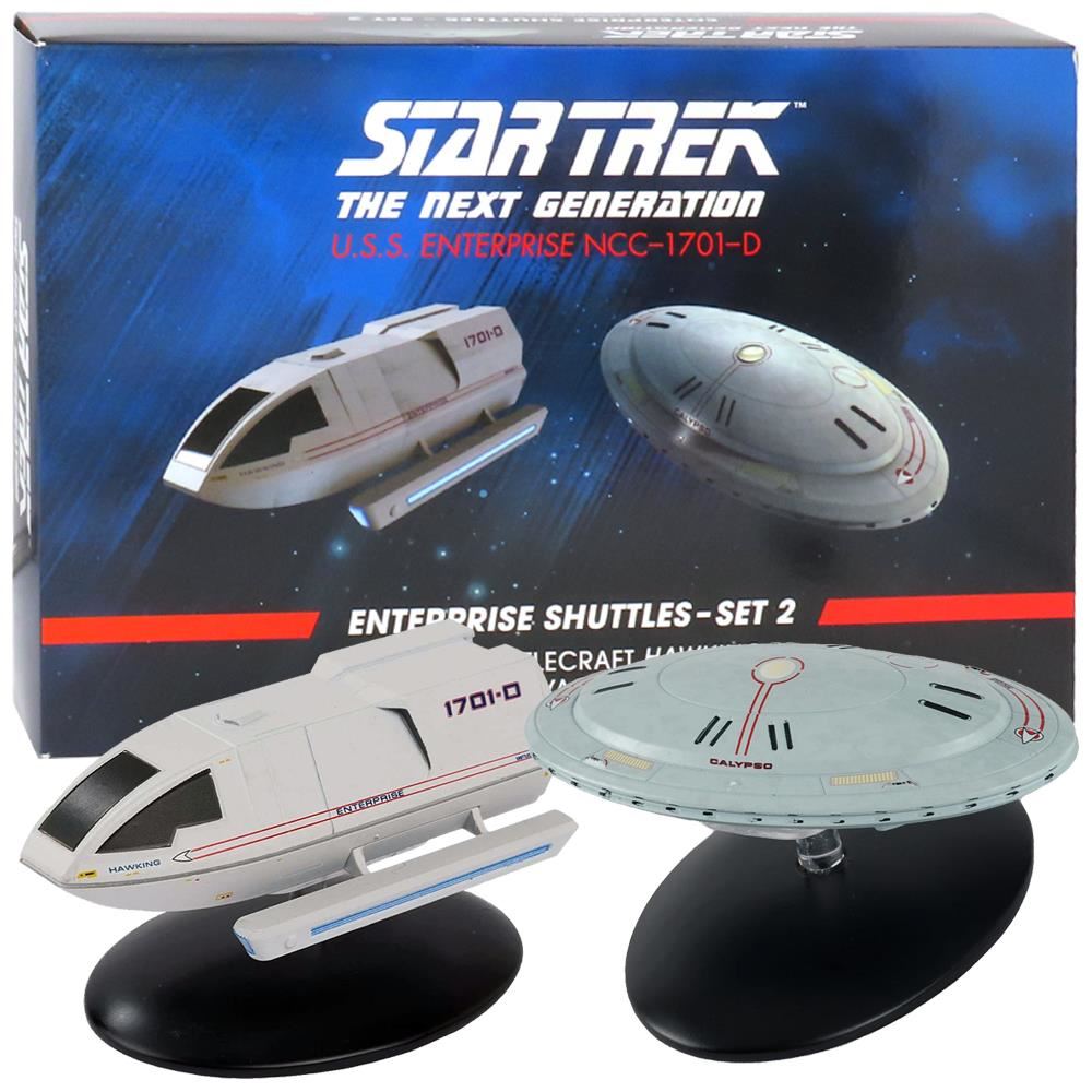 Enterprise Shuttles - Set 2 (Type 6 Shuttlecraft 'Hawking' & Captain's ...